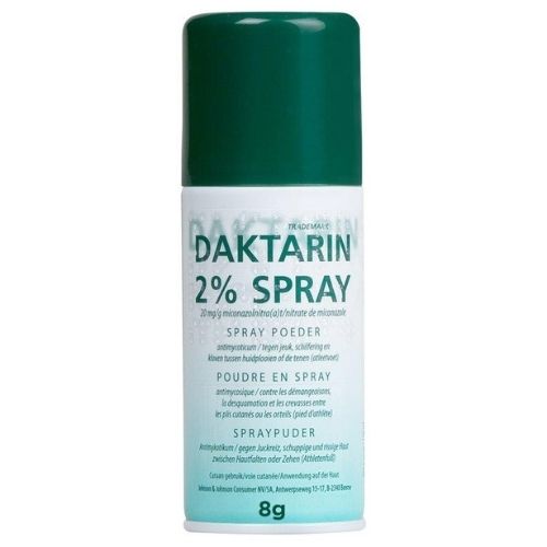 Daktarin Miconazolnitraat 20mg/g Poeder 8g - BENU Shop • Gezondheid ...