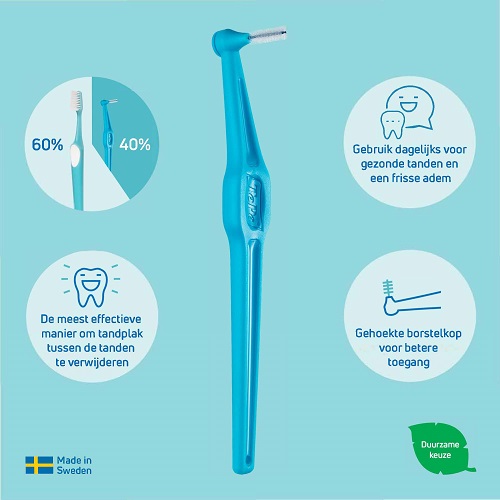 Tepe Angle 0.7mm Geel Interdental Ragers 6 stuks bestellen bij BENU shop