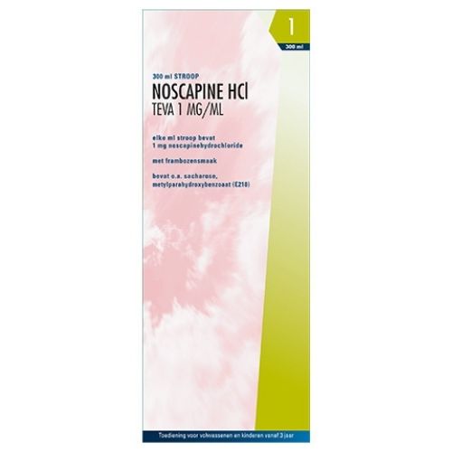 Teva Noscapine HCl 1mg/ml Stroop 300ml bestellen bij BENU Shop